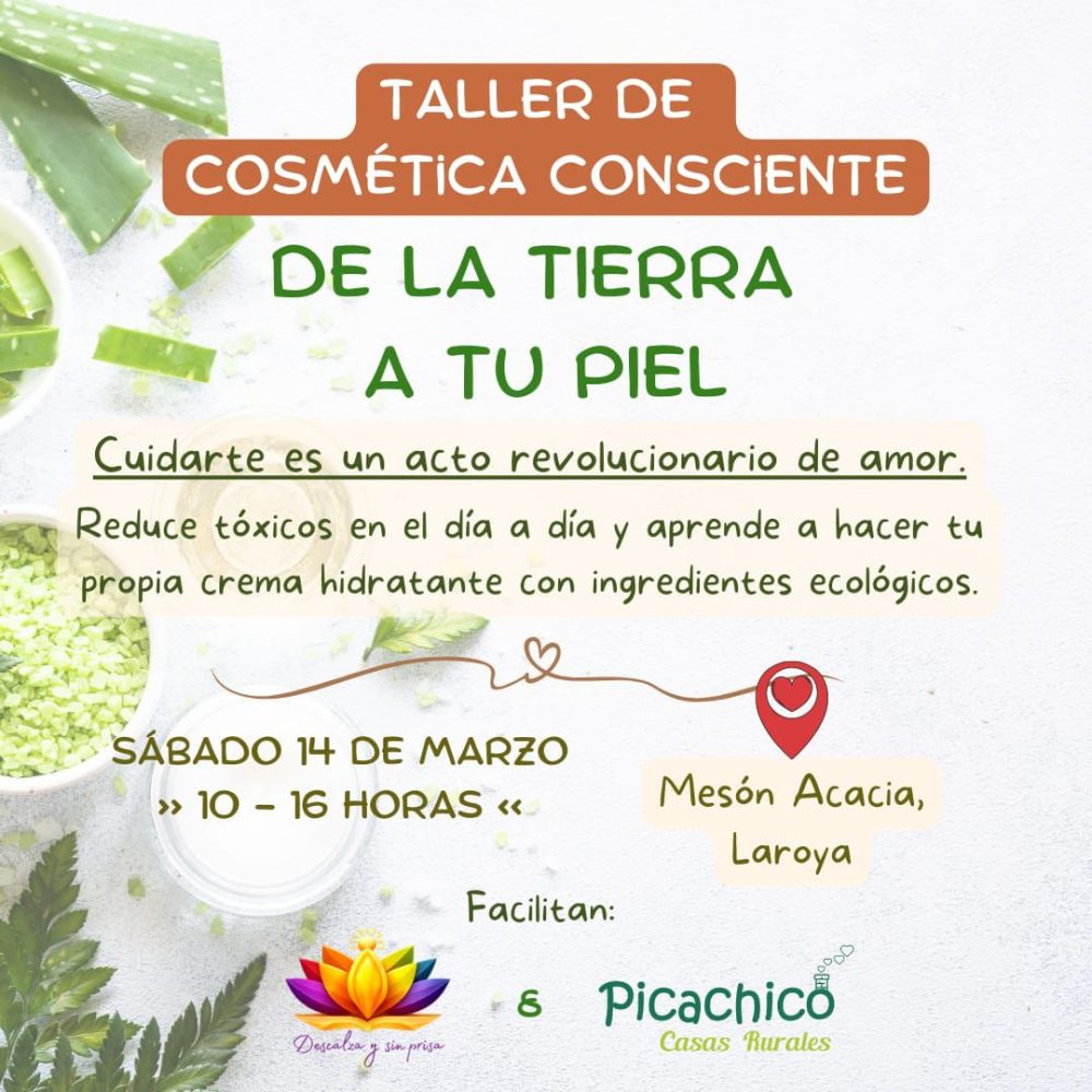 Conscious Cosmetics Workshop at Mesón Acacia in Laroya - Interior de ...