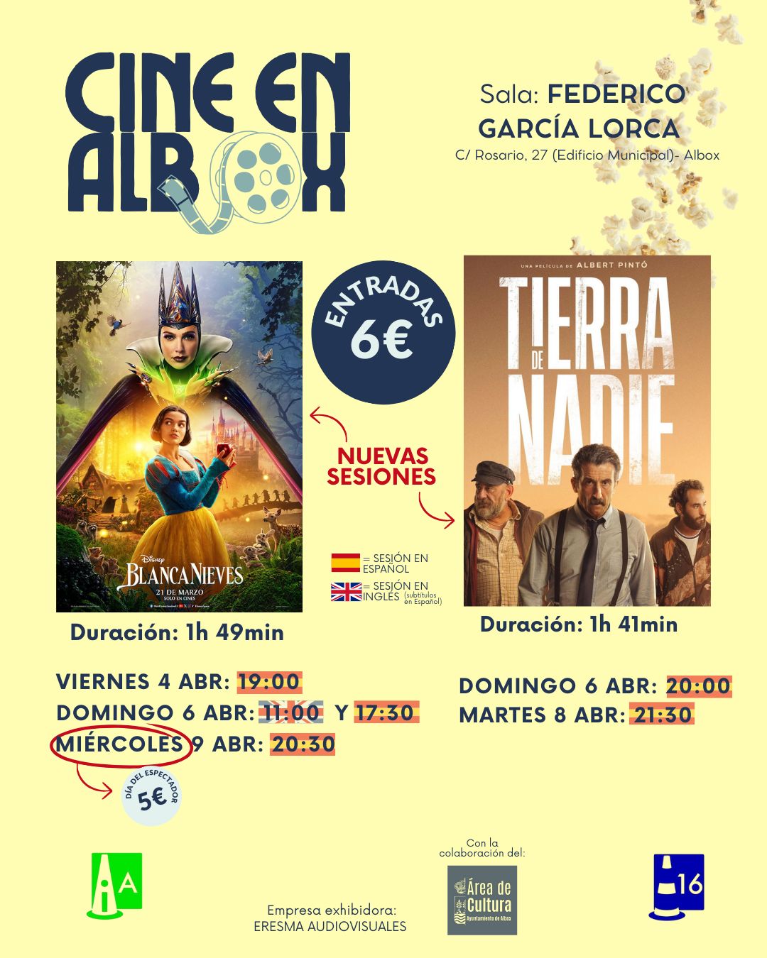 Albox Cinema - Interior de Almeria - Valle del Almanzora